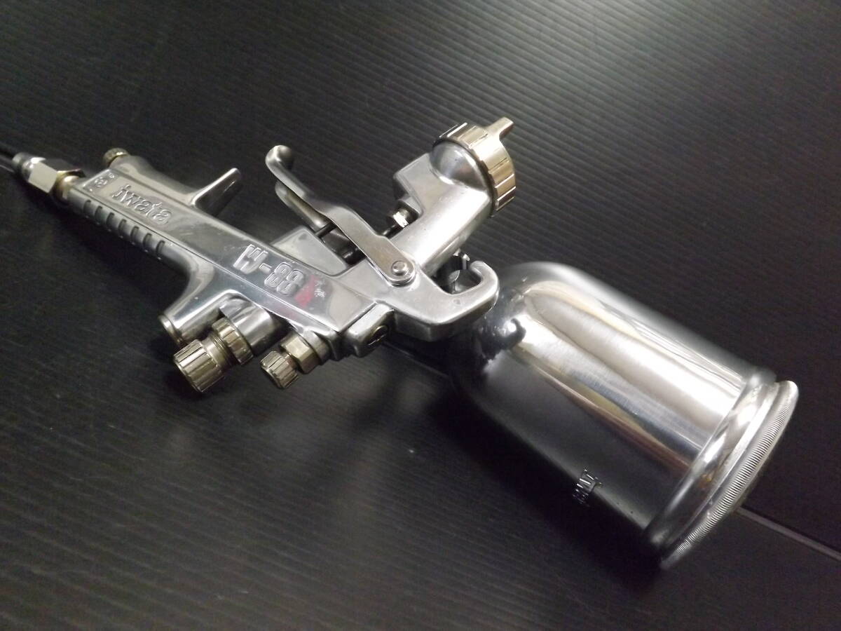 Yahoo!オークション - アネスト岩田 iwata スプレーガン W-88 カップセ...