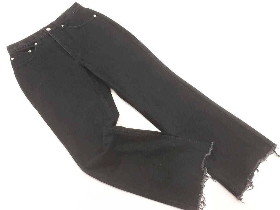 Yahoo!オークション - LE FOYER ルフォワイエ カットオフ フレア デニ...