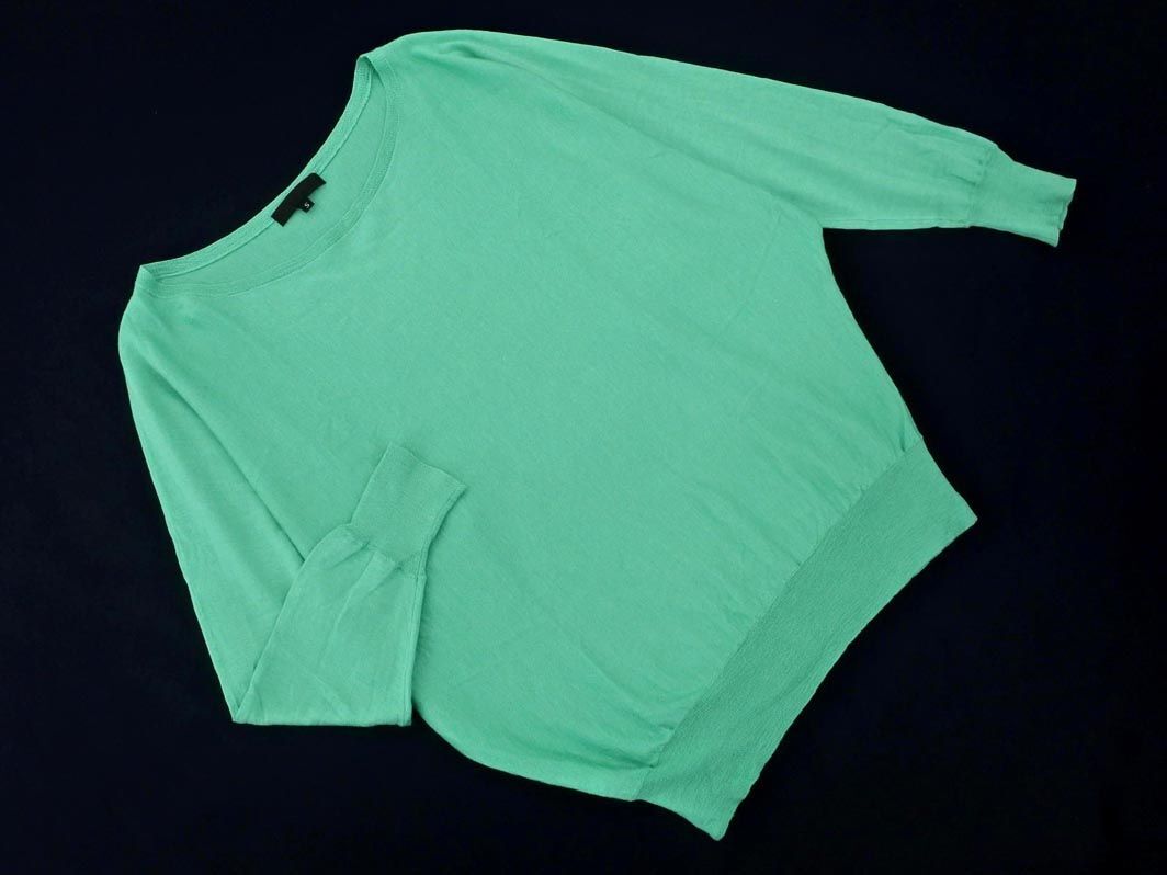 Yahoo!オークション - ネコポスOK iCB アイシービー カシミヤ混 ニット...