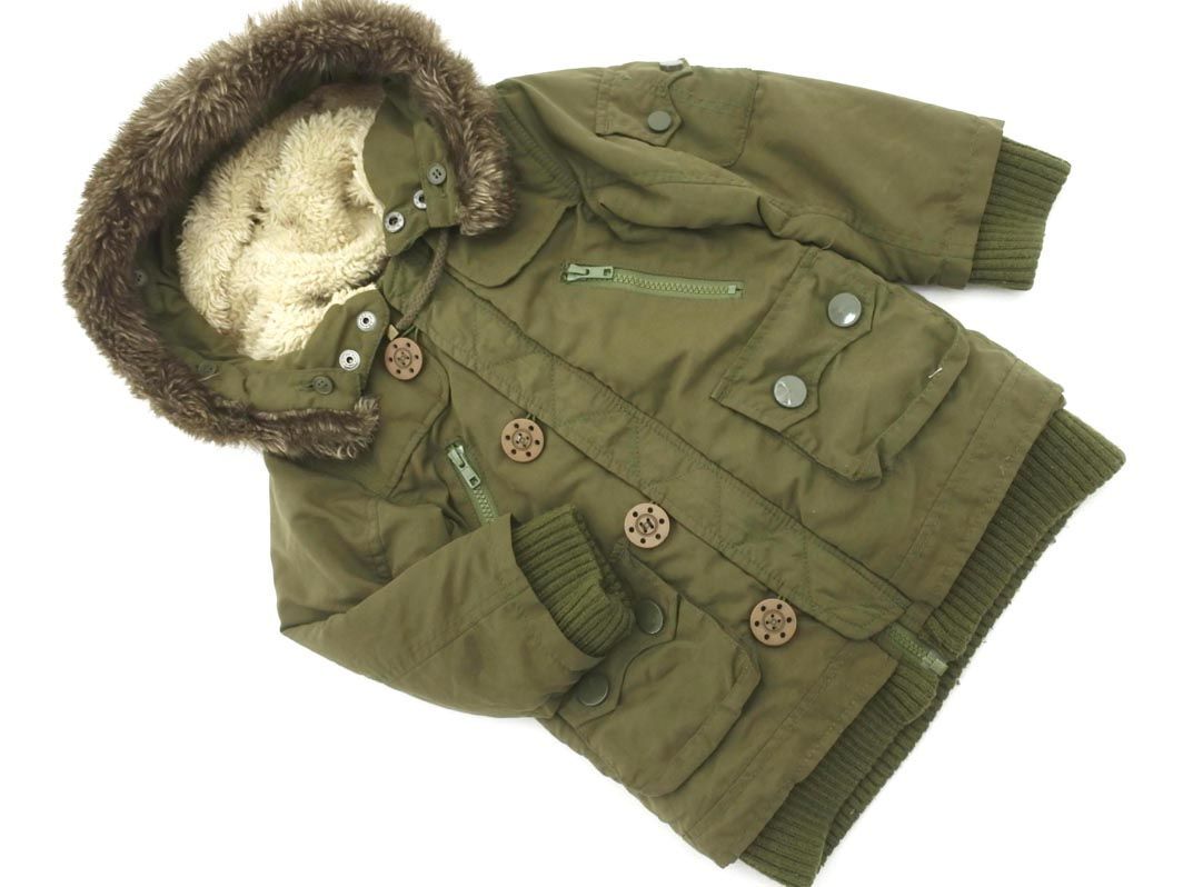 Yahoo!オークション - SLY スライ N-3B モッズ コート 100cm カーキ ei...