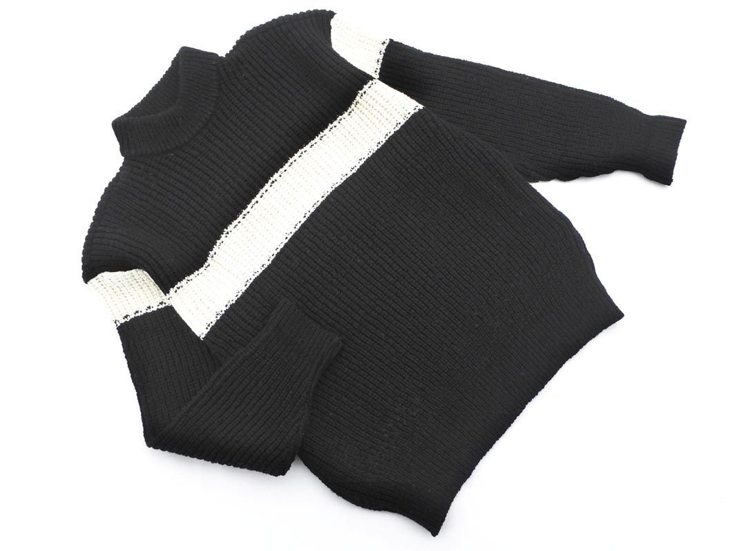 Yahoo!オークション - JUNMEN ジュンメン ウール混 モックネック ニッ...