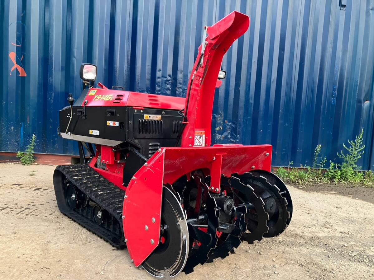 Yahoo!オークション - 除雪機 YANASE/ヤナセ スノースロワー Y9-14GS ...