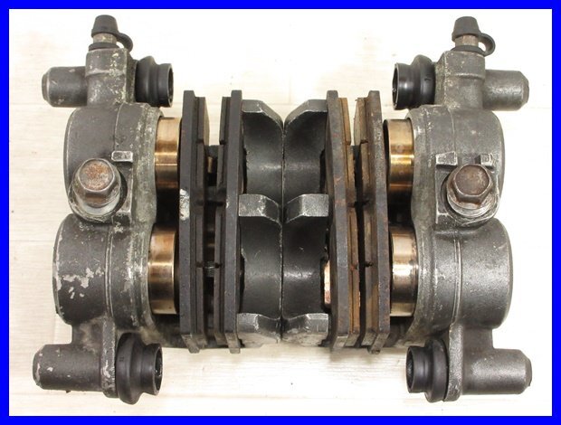 Yahoo!オークション - B126 CBX400F NC07 フロントブレーキキャリパー...