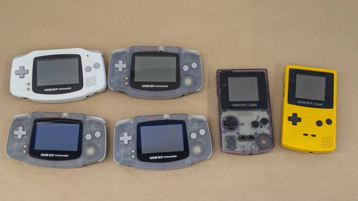 Yahoo!オークション - D941/ジャンク GBA 4台 + GBカラー 2台 難あり...