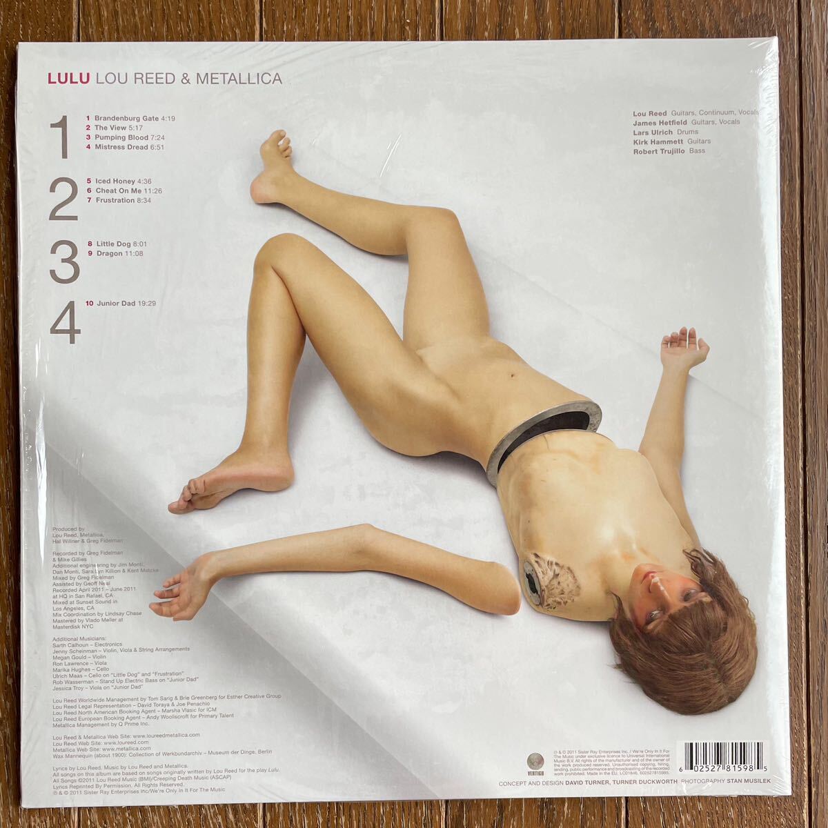 Yahoo!オークション - LOU REED & METALLICA「LULU」2×LP /180g盤/VER...