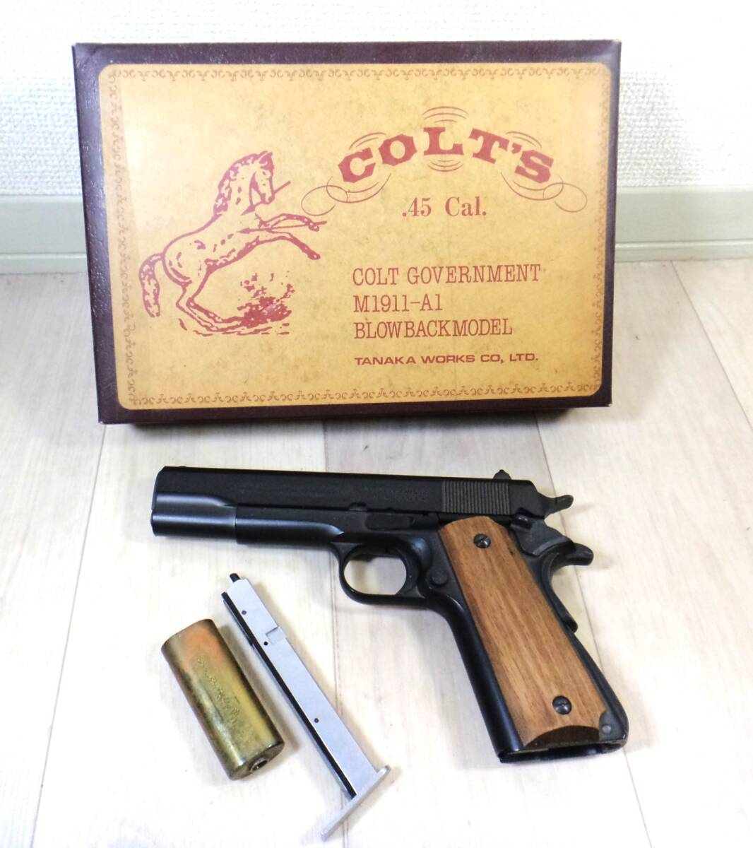 Yahoo!オークション - Y2945 ASGK規約品 タナカワークス コルト ガバメ...