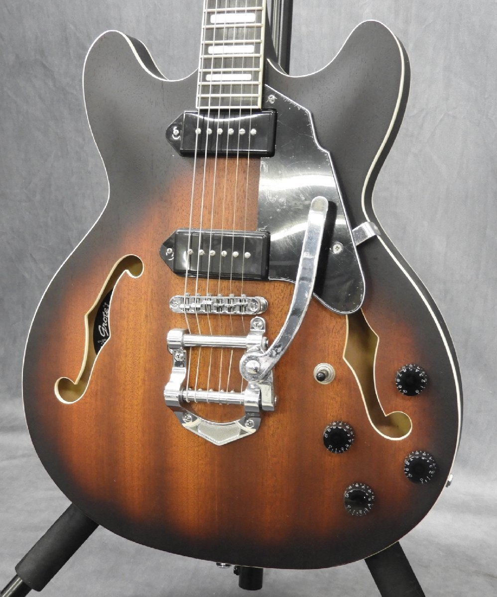 Yahoo!オークション - TG0915 Grote グロート セミアコ エレキギター ...