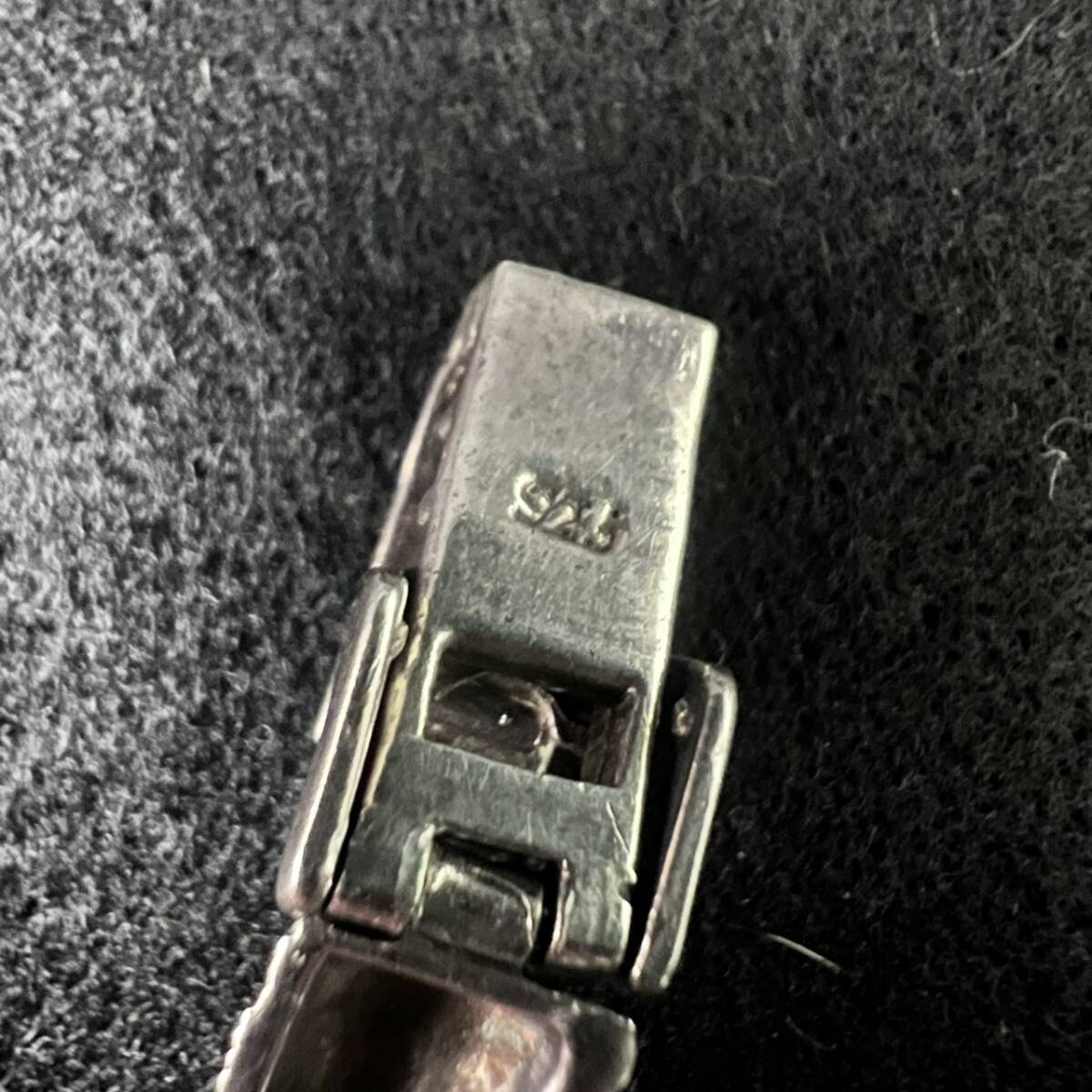 Yahoo!オークション - SV925 時計 全体43.2g クオーツ 電池切れ 動作...