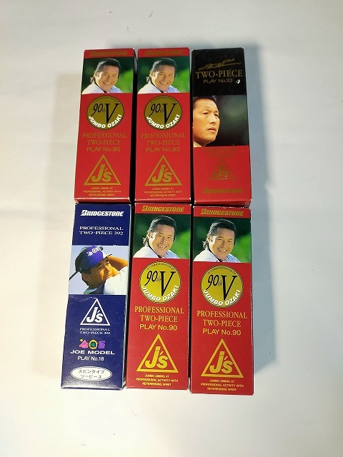 Yahoo!オークション - ジャンボ尾崎 J's 90th ゴルフボールセット18個