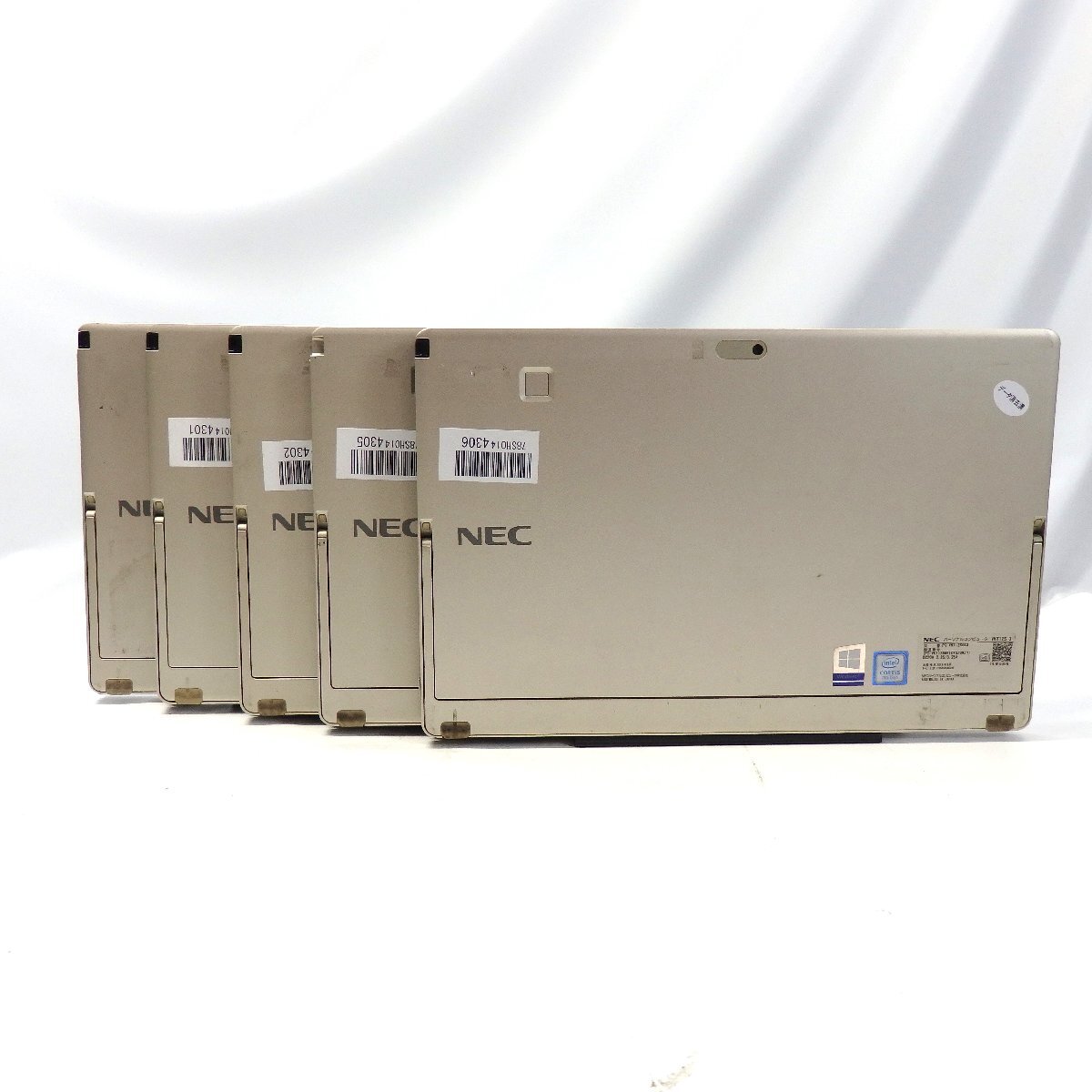 Yahoo!オークション - 【5台セット】NEC VersaPro VKT12S-3 Core i5-7Y...