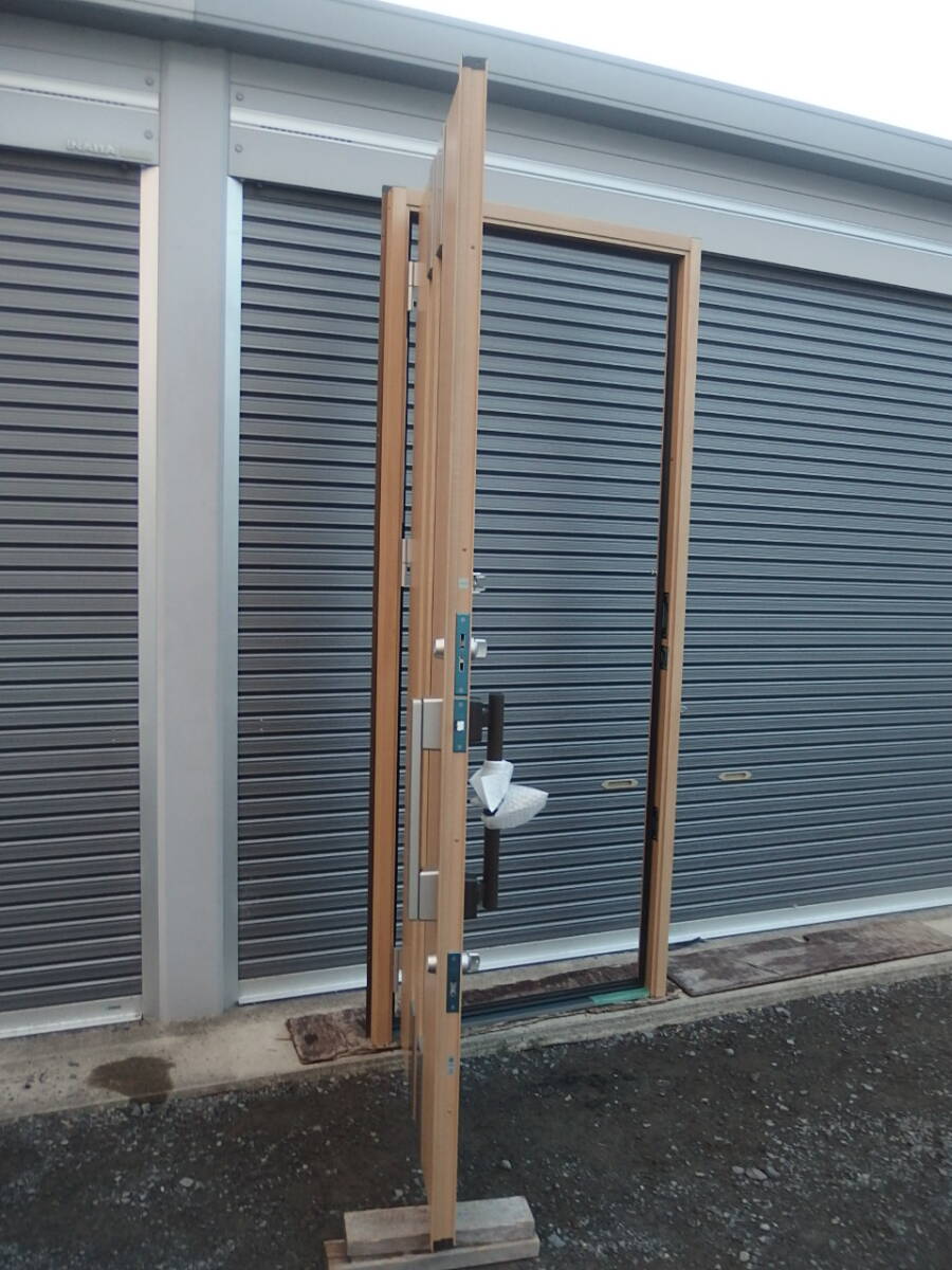 Yahoo!オークション - 在庫品 玄関ドア 断熱ドア LIXIL ジエスタ2 M14...