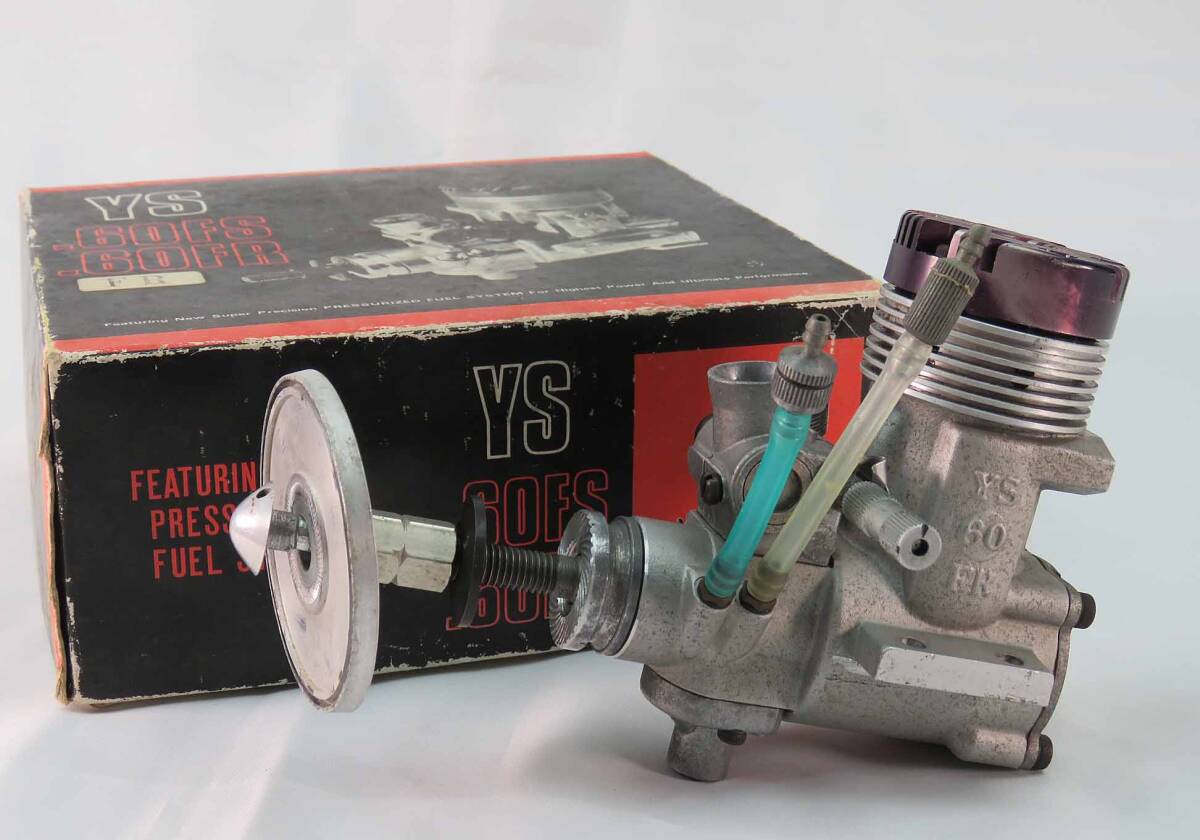 Yahoo!オークション - YS-ENGINE YS-60 FR 後面排気 化粧箱入り パーツ...