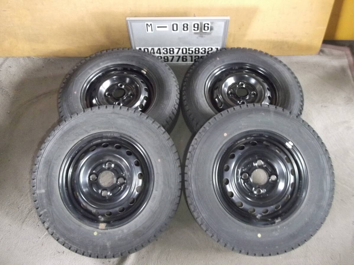 Yahoo!オークション - M-0896スタッドレス屋145/80R12 80/78N LT/STホ...