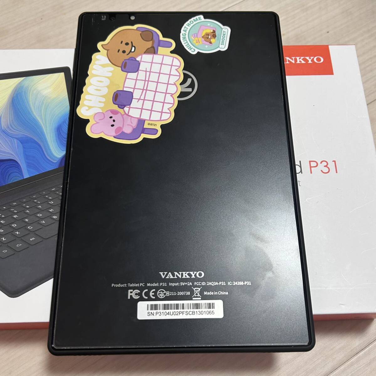 Yahoo!オークション - 【残り1点】Android vankyo matrixpad P31 タブ...