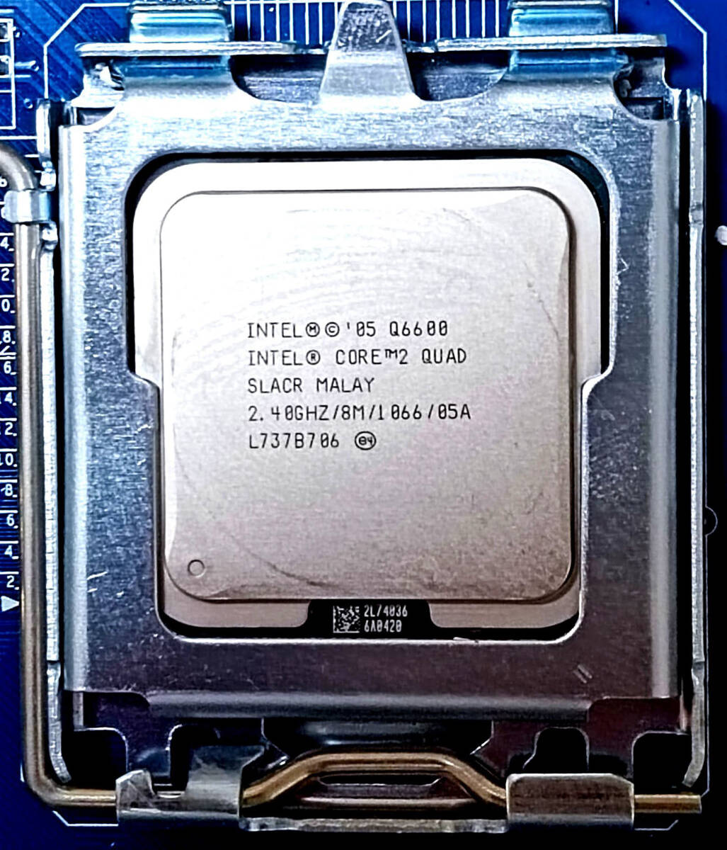 Yahoo!オークション - Intel Core 2 Quad Q6600 （Kentsfield） LGA 775