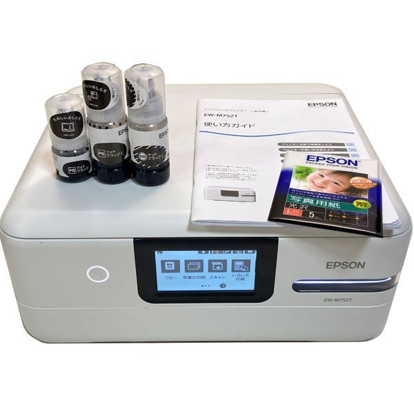 Yahoo!オークション - EPSON EW-M752T インクジェットプリンター 複合...