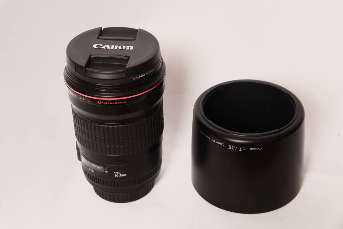 Yahoo!オークション - Canon EF135mm F2L USM レンズ 新品同様