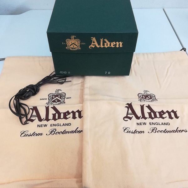 Yahoo!オークション - K272b [人気] ALDEN オールデン 4540H 7D バーガ...