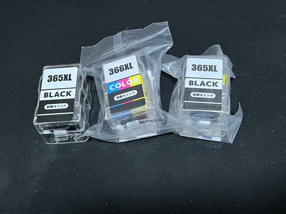 Yahoo!オークション - 詰め替えインク BC-365XL 366XL 互換インク 3個...