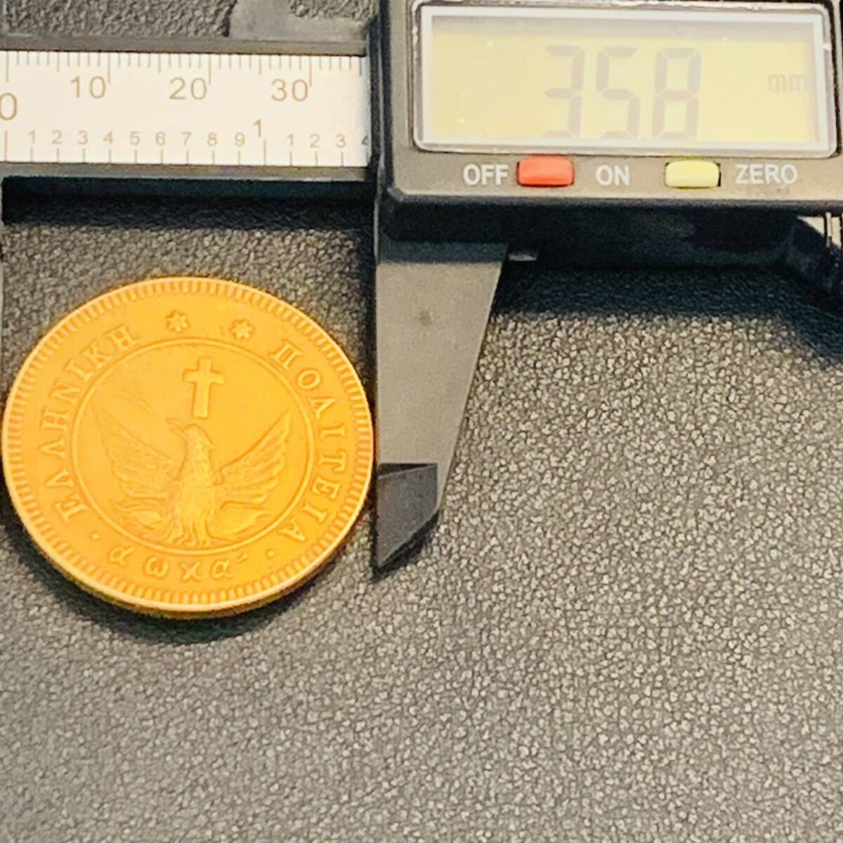 Yahoo!オークション - 金貨 古銭 1830年 ギリシャ フェニックス レプタ...