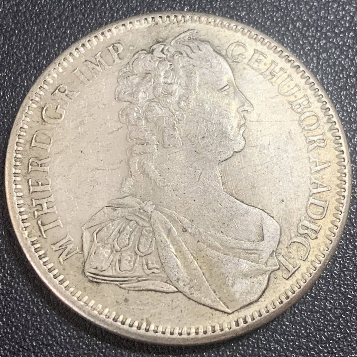 Yahoo!オークション - 銀貨 古銭 1751年 ハンガリー マリア・テレジア...