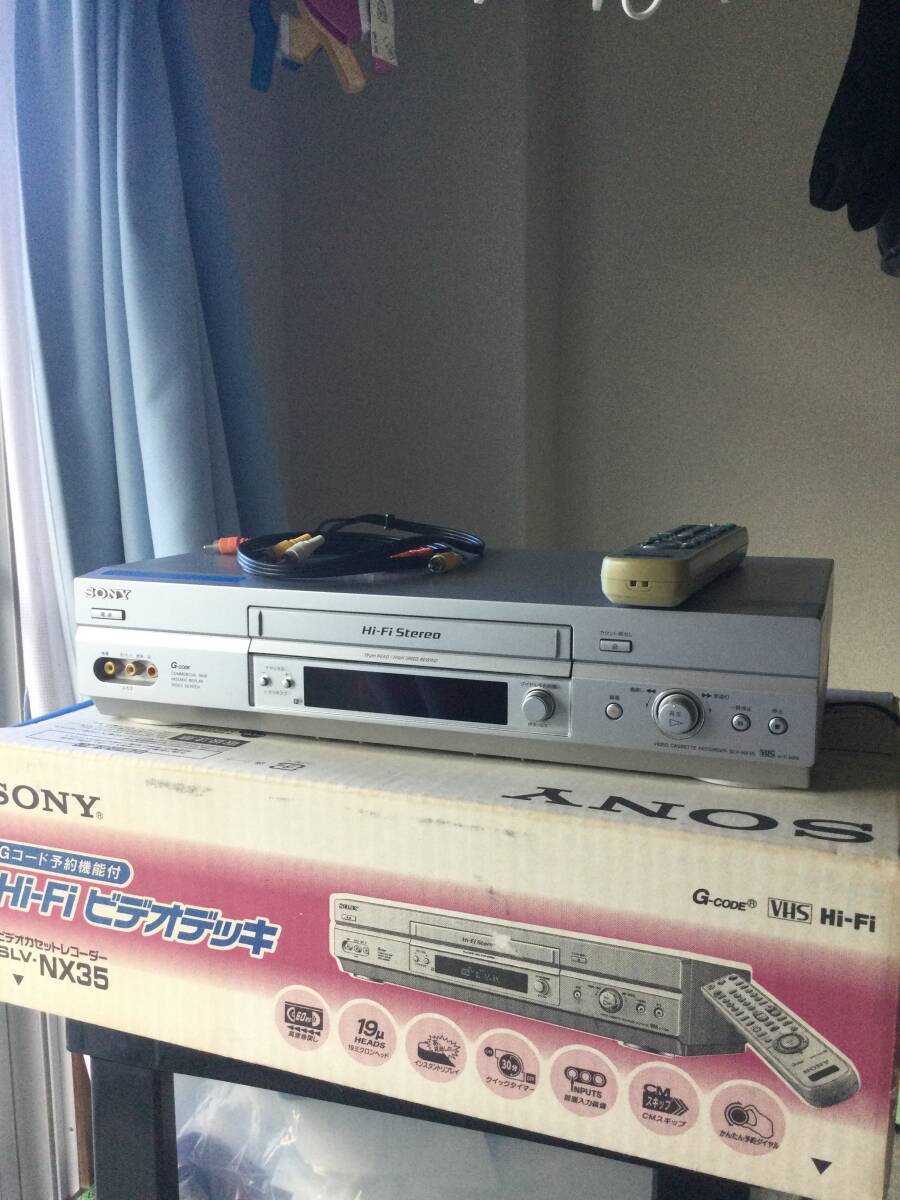 Yahoo!オークション - SONY VHS Hi-Fi ビデオデッキ G-CODE