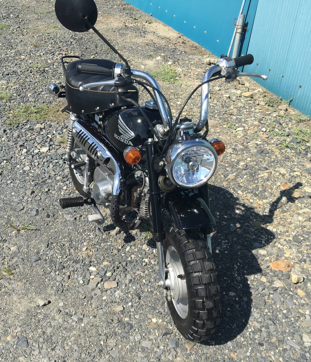 Yahoo!オークション - モンキー Z50J 12V 実動書付 引取限定(水戸市)16...