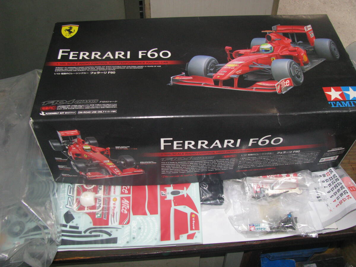 Yahoo!オークション - タミヤ F104 フェラーリ F60 ボディ有 部...