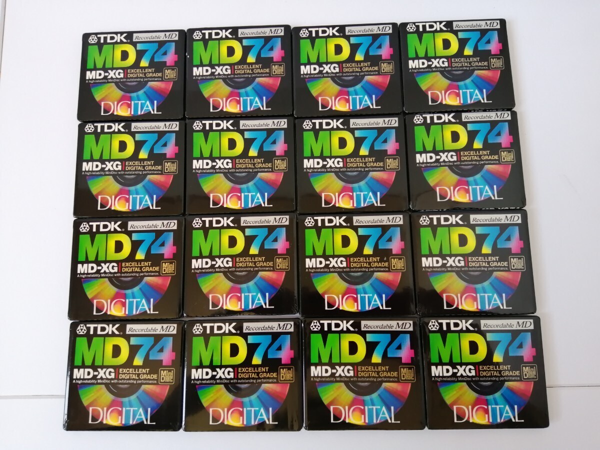 Yahoo!オークション - TDK MD MD-XG 74 【mini disc】16枚セット【未開...