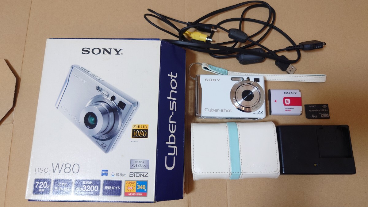 Yahoo!オークション - SONY Cyber-shot DSC-W80 ソニー サイバーショッ...