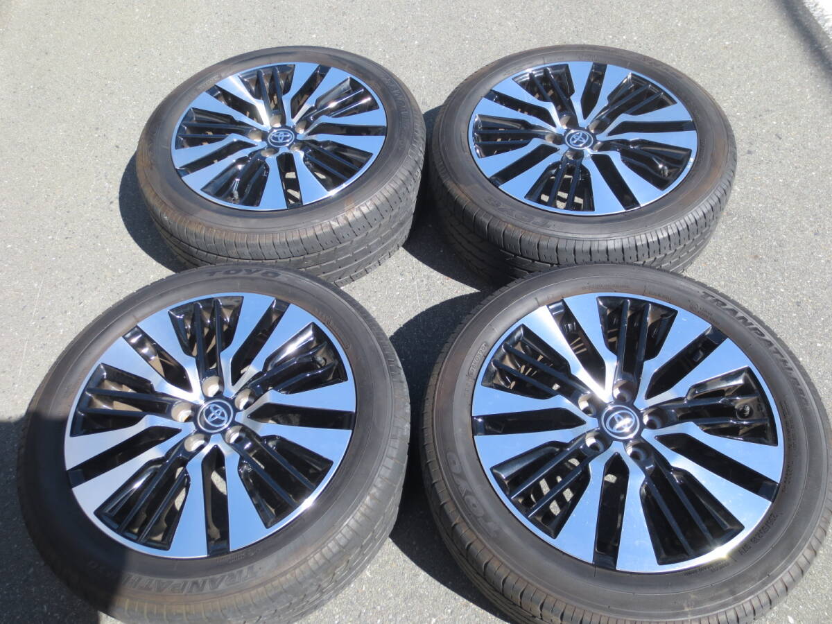 Yahoo!オークション - 30系 アルファード 後期 SC/ZG 純正ホイール 18...