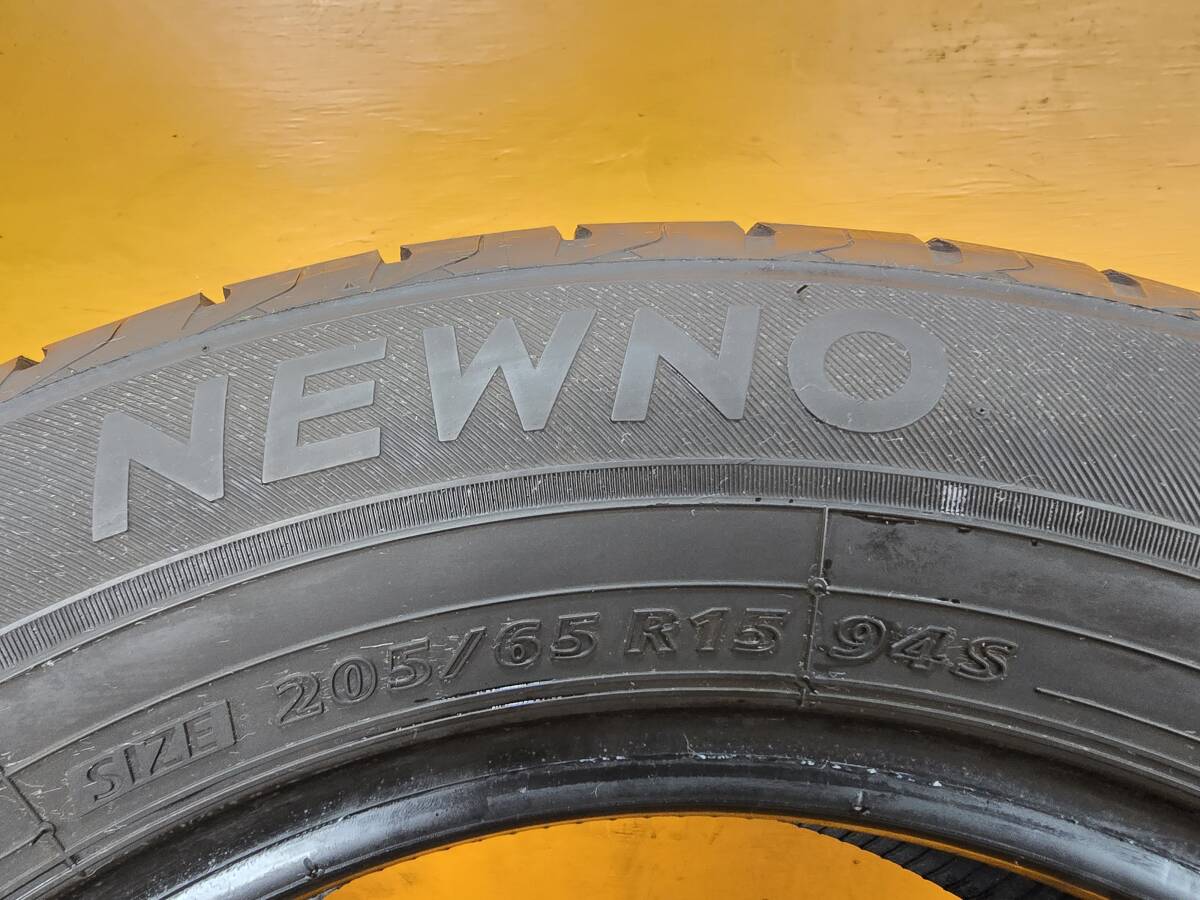 Yahoo!オークション - 【R482】9.0分山 ブリヂストンNEWNO 205/65R15 2...