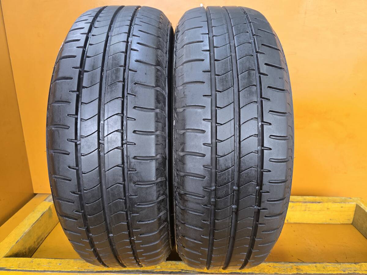 Yahoo!オークション - 【R482】9.0分山 ブリヂストンNEWNO 205/65R15 2...