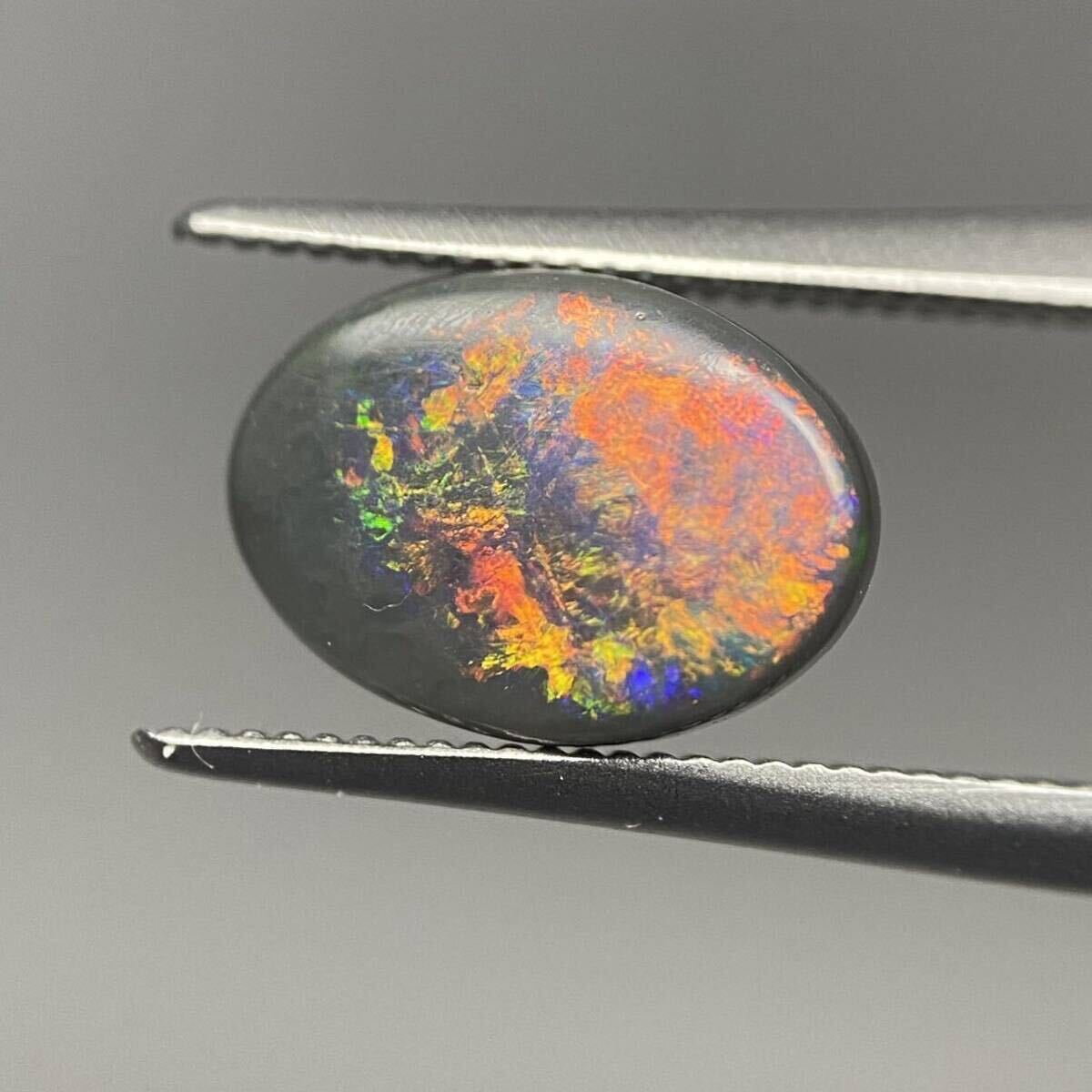 Yahoo!オークション - 1.21ct 天然オパール ブラックオパール ルース ...