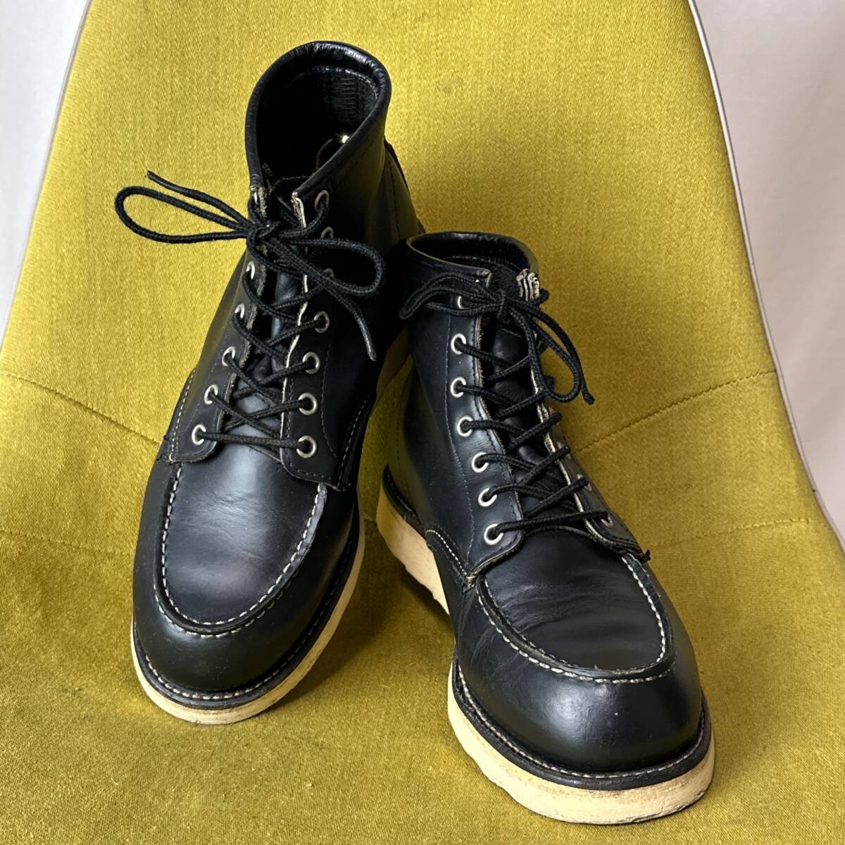 RED WING レッドウイング 8130 刺繍羽タグ アイリッシュセッター ブラッククローム 8.5D USA製 26.5相当 レザーシューズ ブーツ ⑦(8.5インチ)｜売買された ...