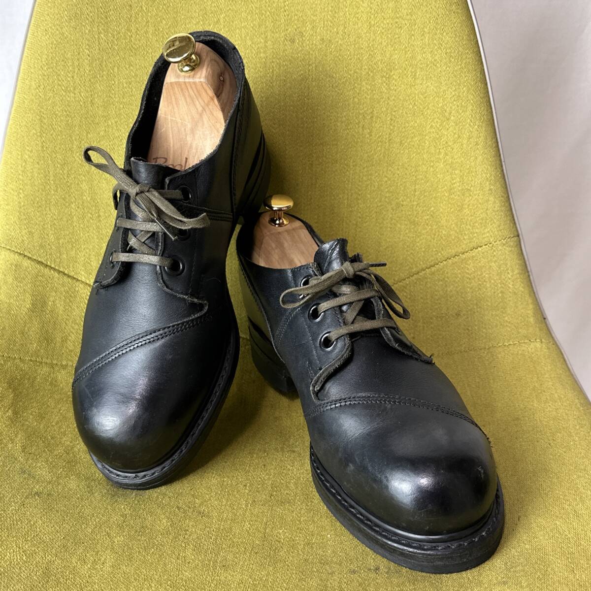 US.ARMY 70s カスタムラインマンシューズ 8.5D USA製 26.5相当 レザー ワーク 米軍 ビンテージ シャフトカット(26.5cm)｜売買されたオークション情報、yahooの ...