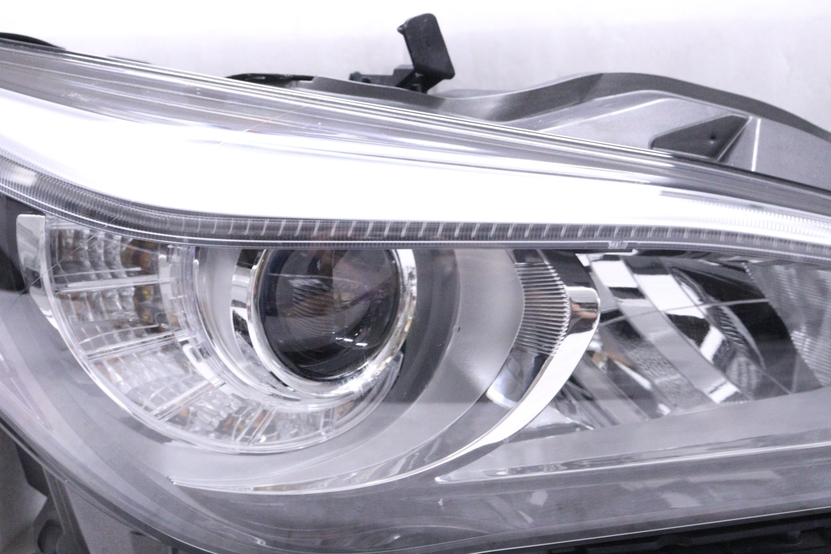 Yahoo!オークション - 35-1798 美品 後期 LED Y51 フーガ 右ヘッドライ...