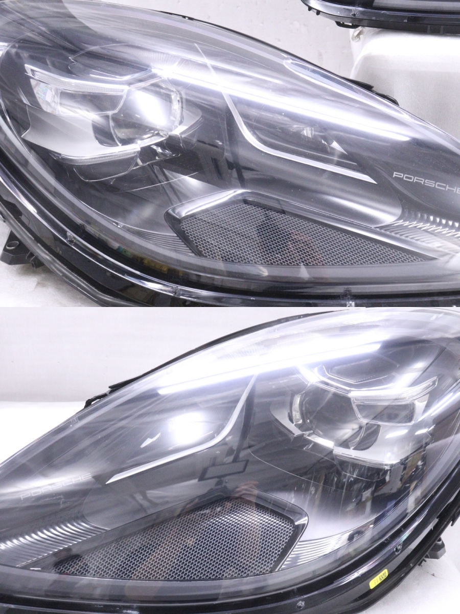 Yahoo!オークション - 49-1486 美品 LED 95B ポルシェ マカン 左右ヘッ...