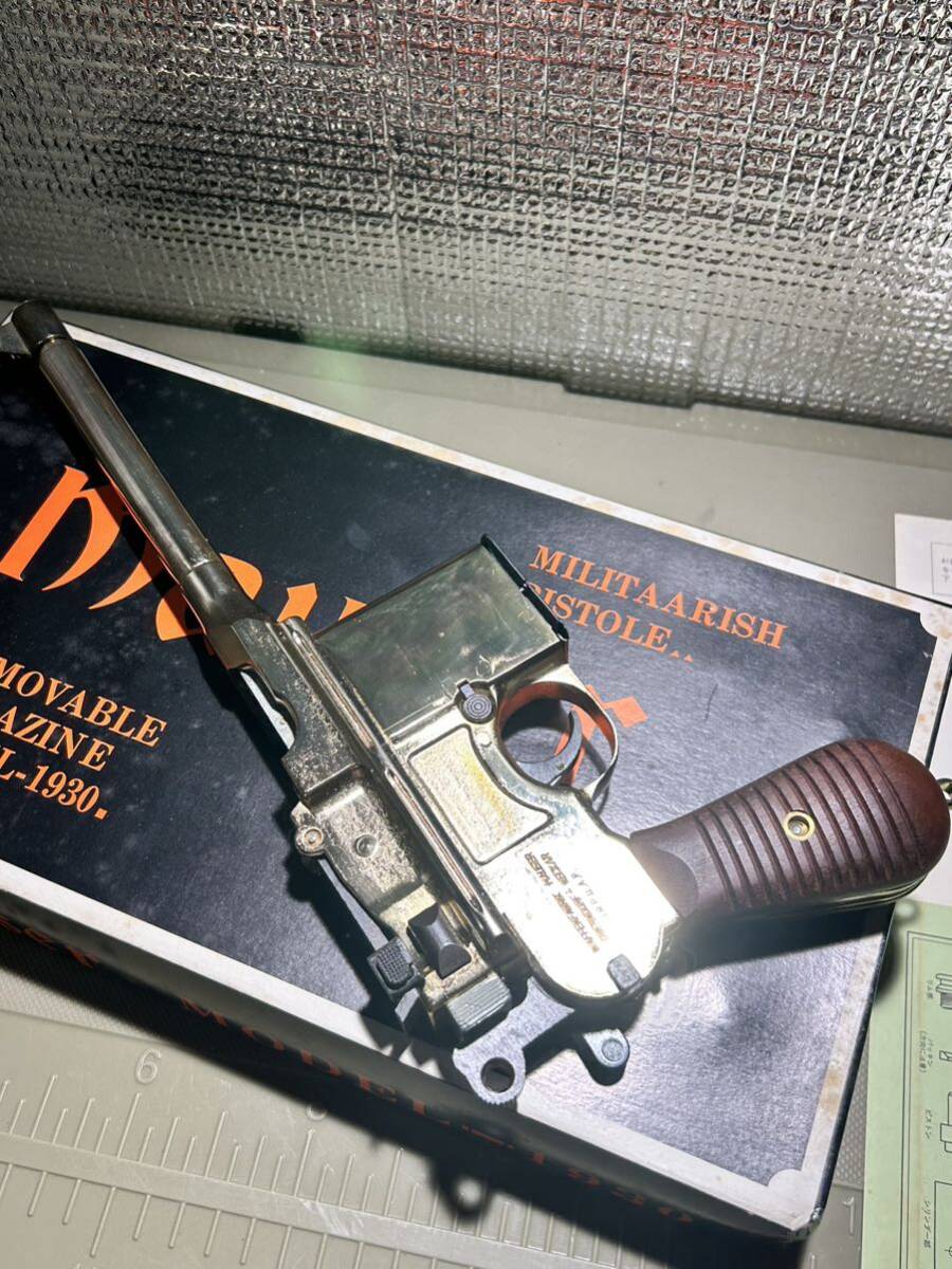 Yahoo!オークション - MAUSER M1930 ハドソン モーゼル 金属モデルガン...