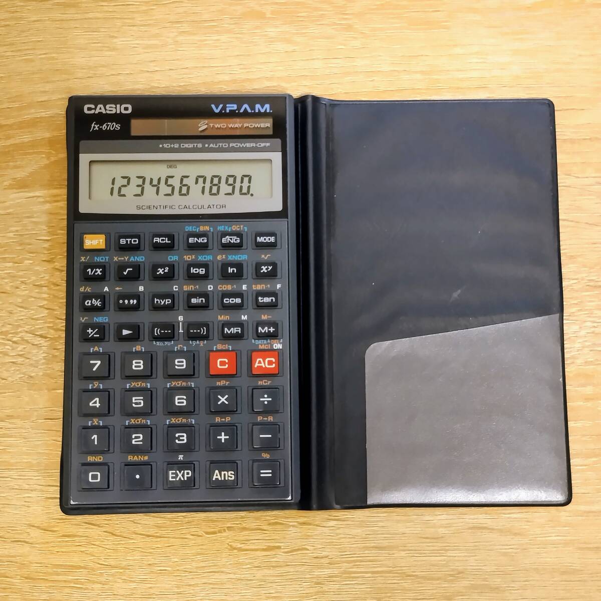 Yahoo!オークション - 【希少】CASIO カシオ fx-670s 10桁 ポケットサ...