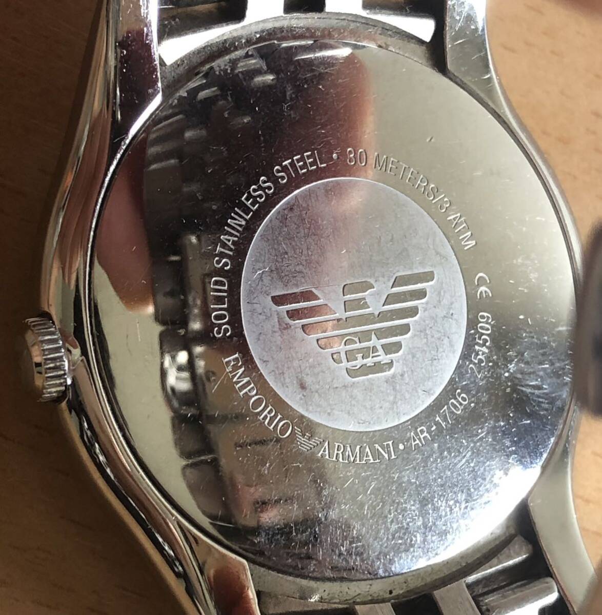 Yahoo!オークション - 504-0156 EMPORIO ARMANI エンポリオアルマーニ ...