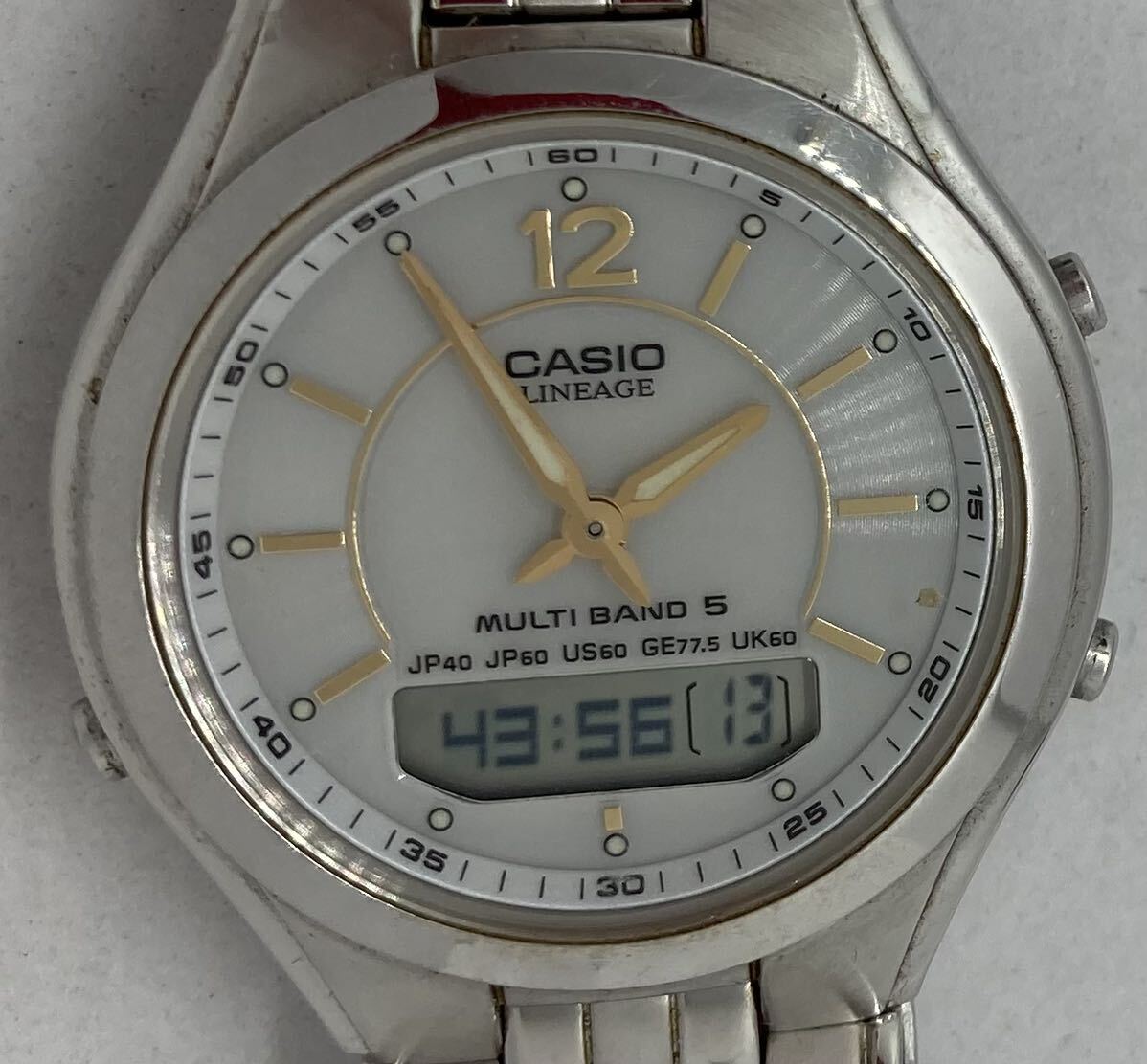 486-0112 CASIO カシオ 腕時計 LINEAGE リニエージ LCW-M200 タフソーラー 金属ベルト シルバー 稼働品(その他)｜売買されたオークション情報、yahooの商品 ...