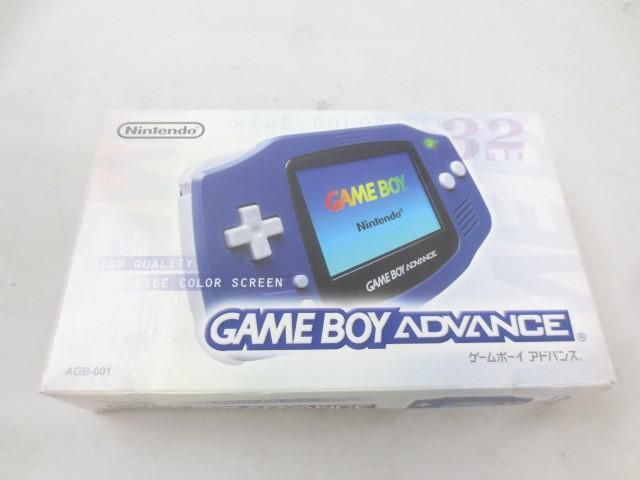 同梱可 品 ゲーム ゲームボーイアドバンス 本体 AGB-001 バイオレット 箱あり(本体)｜売買されたオークション情報、yahooの商品情報をアーカイブ公開 - オークファン（aucfan ...