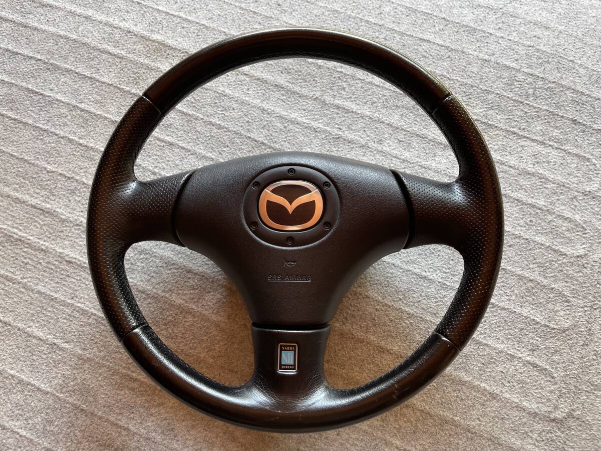 Yahoo!オークション - RX-7 FD3S 6型 純正 ステアリング ハンドル NARD...