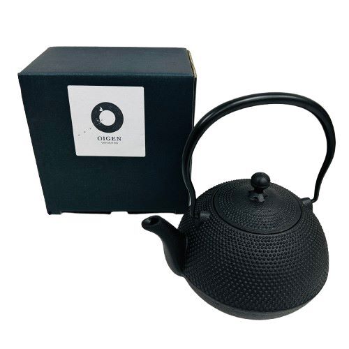 Yahoo!オークション - 【OIGEN/南部盛栄堂】H-143S 鉄瓶 なつめ形 ア...