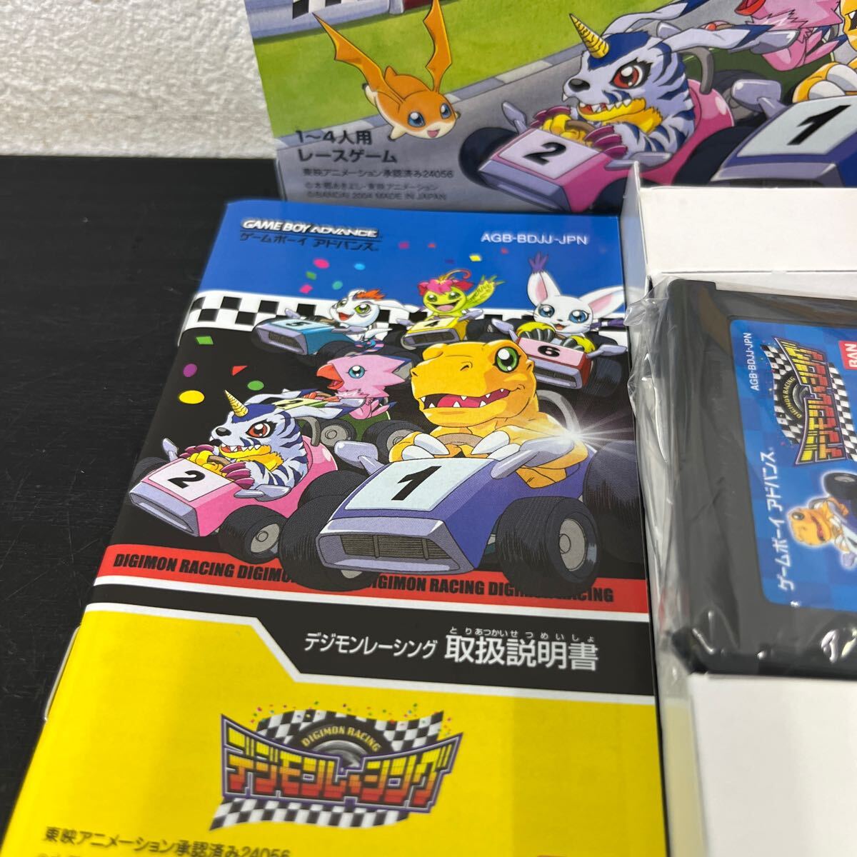Yahoo!オークション - R 437 [未使用]GBA デジモンレーシング ゲー...
