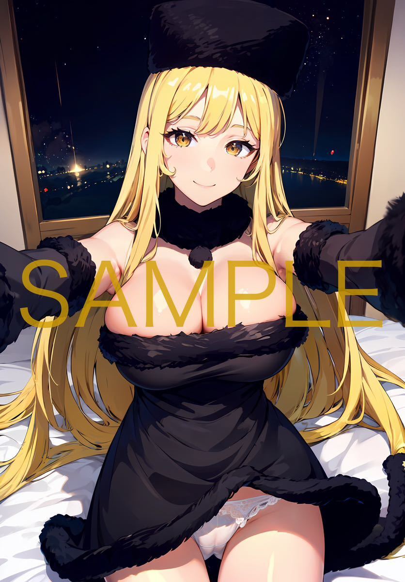 Yahoo!オークション - b66 銀河鉄道999 メーテル 同人 アニメ ポスター...