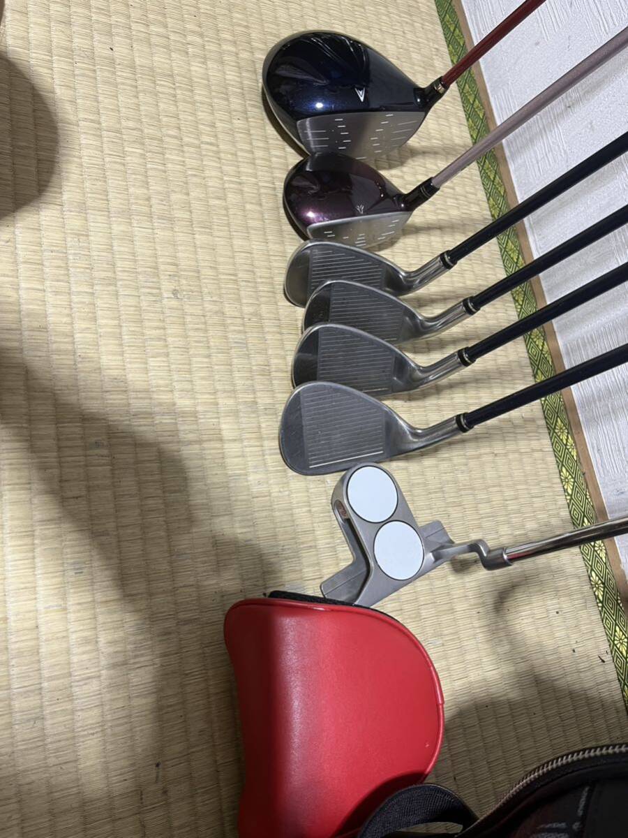 稀少品 超豪華XXIO9代目等レディースハーフゴルフセット+ 稀少品 超豪華XXIO9代目等レディースハーフゴルフセット+