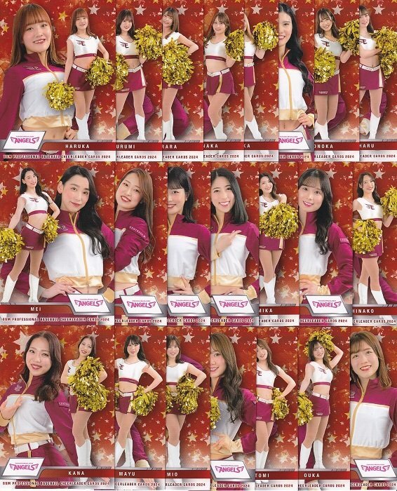 Yahoo!オークション - x23【2024BBM プロ野球チアリーダーカード】チー...