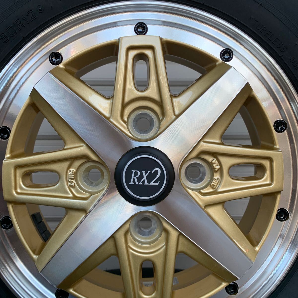 Yahoo!オークション - 《フェニーチェRX2》ダンロップVAN01 145/80R12 ...